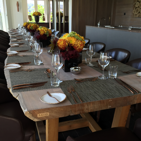 | Original furniture with a natural edge